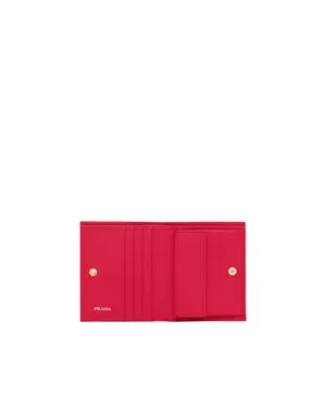 Prada Small Saffiano Leather Wallet