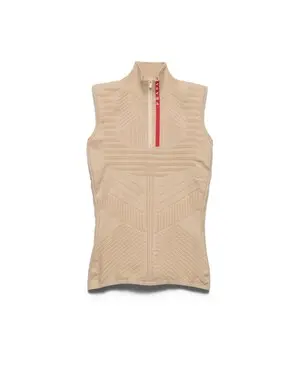 Prada Turtleneck Performance Tops For Women