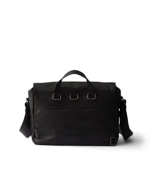 Prada Leather Messenger Bag