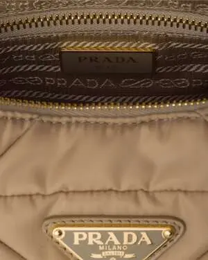 Prada Padded Re-nylon Shoulder Bag
