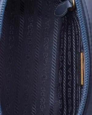 Prada Re-nylon Pouch - Blue