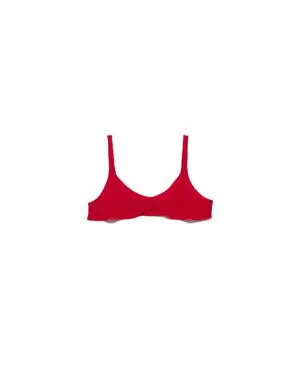 Prada Crepe De Chine Top - Red