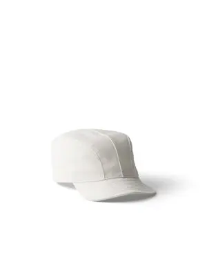 Prada Drill Baeball Cap - White