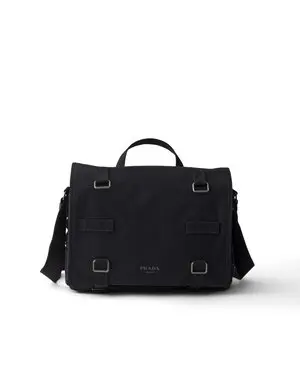 Prada Canvas Shoulder Bag