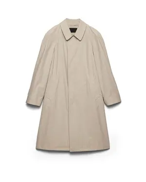 Prada Cotton Coat - Neutral
