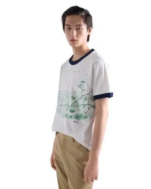 Prada Printed Cotton T-hirt