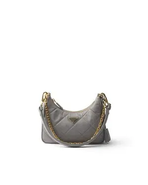 Prada Re-edition Quilted Re-nylon Mini-bag - Grey