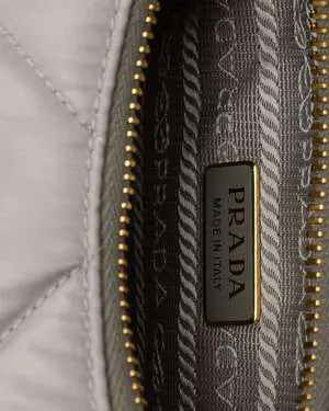 Prada Re-edition Quilted Re-nylon Mini-bag - Grey