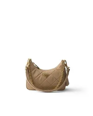 Prada Re-edition Quilted Re-nylon Mini-bag - Brown