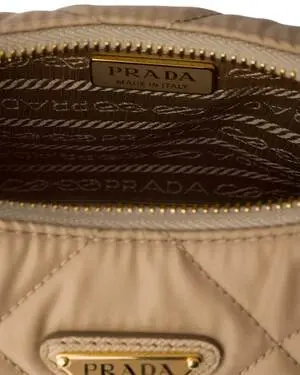 Prada Re-edition Quilted Re-nylon Mini-bag - Brown