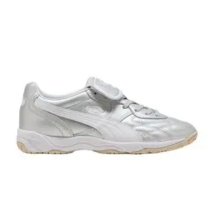 PUMA King Indoor Mesmerize Mist Alpine Snow - Silver