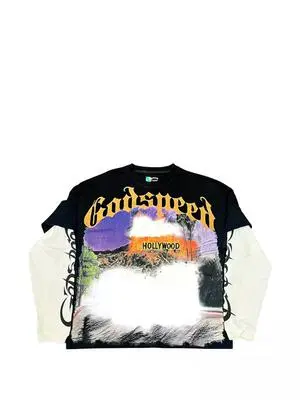 GODSPEED Layered Long-sleeve T-shirt - Black