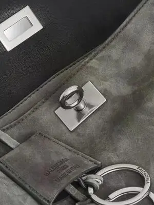 Balenciaga Turn-lock-fastening Shoulder Bag - Grey