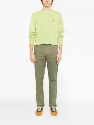 Lacoste Twill Trousers - Green