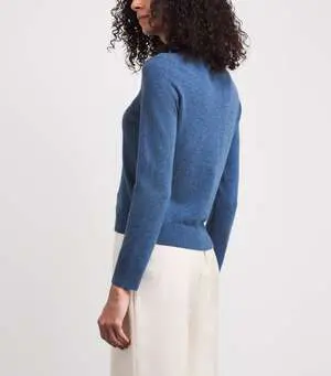 Veronica Beard Cashmere Daro Cardigan - Blue