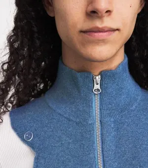 Veronica Beard Merino Wool-cashmere Uptown Dickey