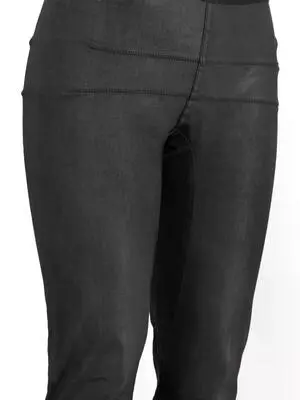 Rick Owens Plinth Runway Leather Leggings - Black