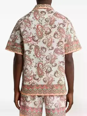 Etro Paisley Floral Shirt - Neutrals