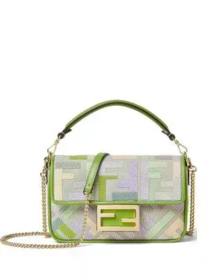 Fendi Mini Baguette® Tote Bag - Green