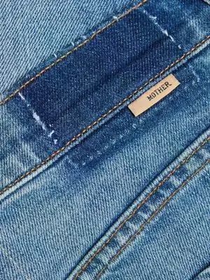 MOTHER Frayed Flared Jeans