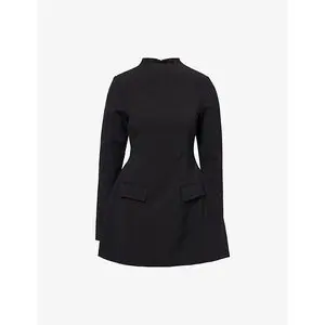 Oddmuse Split-sleeve Mini Dress