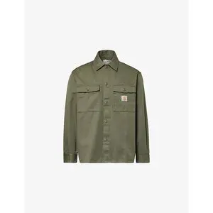 Carhartt Work In Progress Kelly Oversized Cotton Shirt Jacket - Leaf