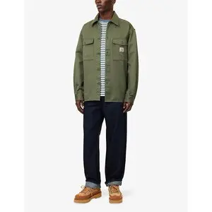 Carhartt Work In Progress Kelly Oversized Cotton Shirt Jacket - Leaf