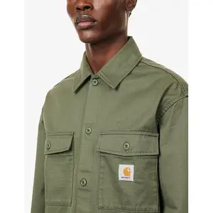 Carhartt Work In Progress Kelly Oversized Cotton Shirt Jacket - Leaf