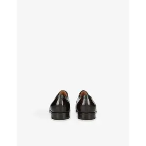 John Lobb City Ii Leather Oxford Shoes - Dark Brown