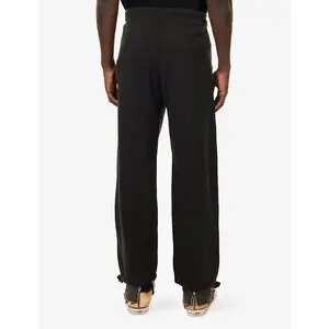 Visvim Drawstring Wide-leg Wool-blend Jogging Bottoms