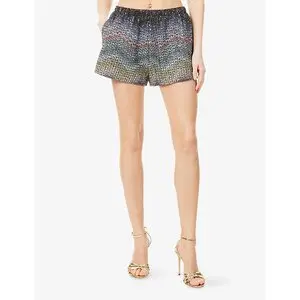 Missoni Miss P Elasticated Sequin Shorts - Multi Dark