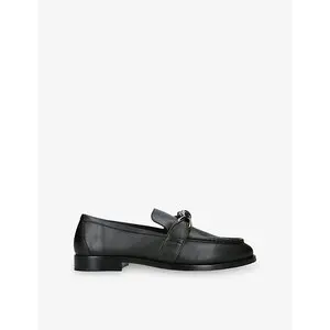 Bottega Veneta Astaire Leather Loafers - Black/comb