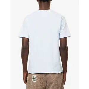 A BATHING APE Graphic-print College Cotton T-shirt
