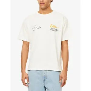 DUKE + DEXTER Helmet Logo-print Cotton T-shirt