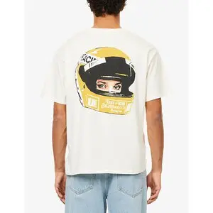 DUKE + DEXTER Helmet Logo-print Cotton T-shirt