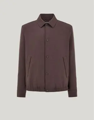 Canali Impeccabile Wool Blouson Jacket