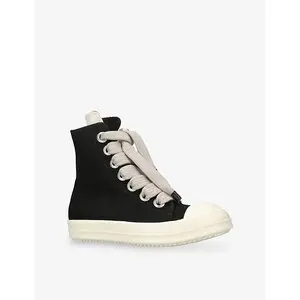 Rick Owens Jumbo Lace Canvas Trainers