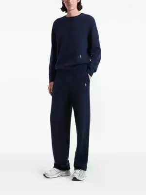 SPORTY & RICH Logo Knitwear - Blue