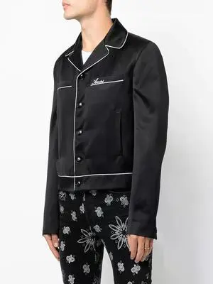 Amiri Logo-print Pyjama-shirt Jacket