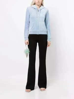 Juicy Couture Velvet Effect Hoodie