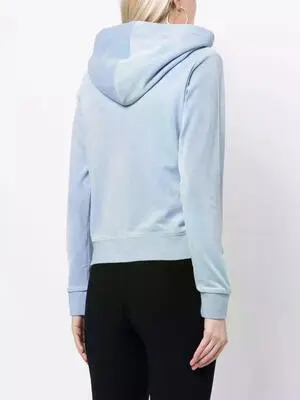 Juicy Couture Velvet Effect Hoodie