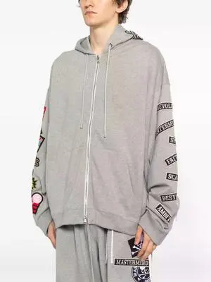 MASTERMIND WORLD Slogan-patch Hoodie