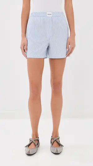 Attico Stripe Shorts