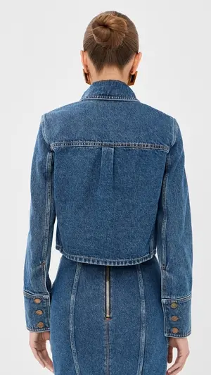 Balmain Dark Denim Jacket
