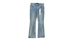 PURPLE BRAND P004ctln225 Calcite Flare Jean - Indigo