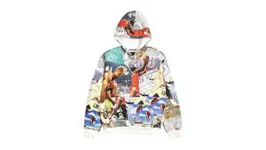 JORDAN Brooklyn Fleece Printed Pullover Hoodie - Sail