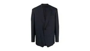 Valentino Garavani Monogram Jacquard Wool Jacket - Blue