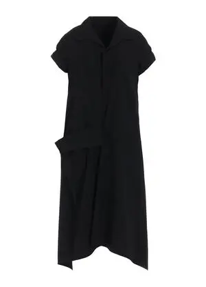 Yohji Yamamoto R Draped Shirt Dress
