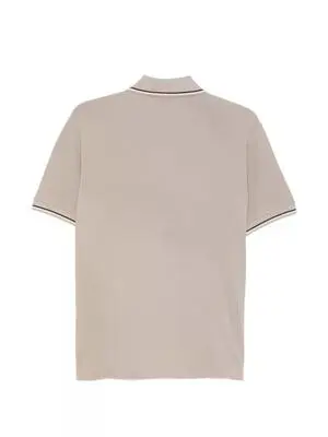 Emporio Armani Piped Cotton Polo Shirt