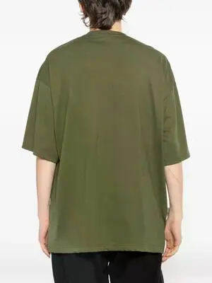 MASTERMIND WORLD Logo-embroidered T-shirt - Green